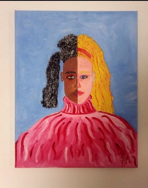 Stop Racism/ Oil Painting/ Original Painting/ Abstract | Etsy