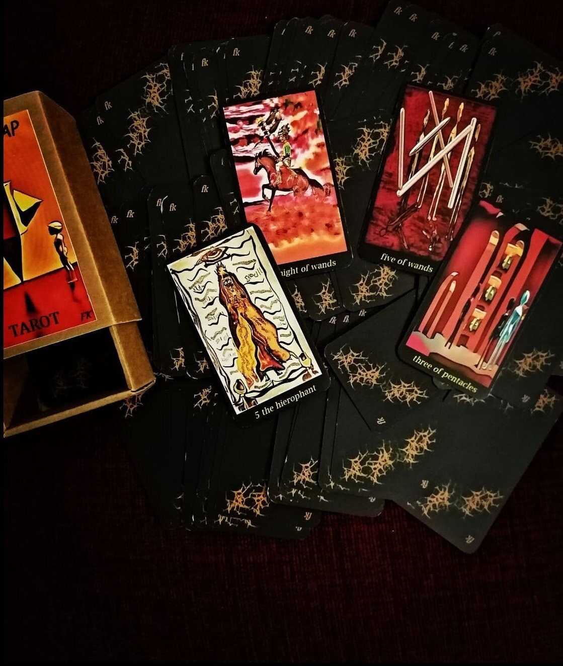 Exclusive Mind Trap Tarot Deck: Hand-drawn Original Cards - Etsy