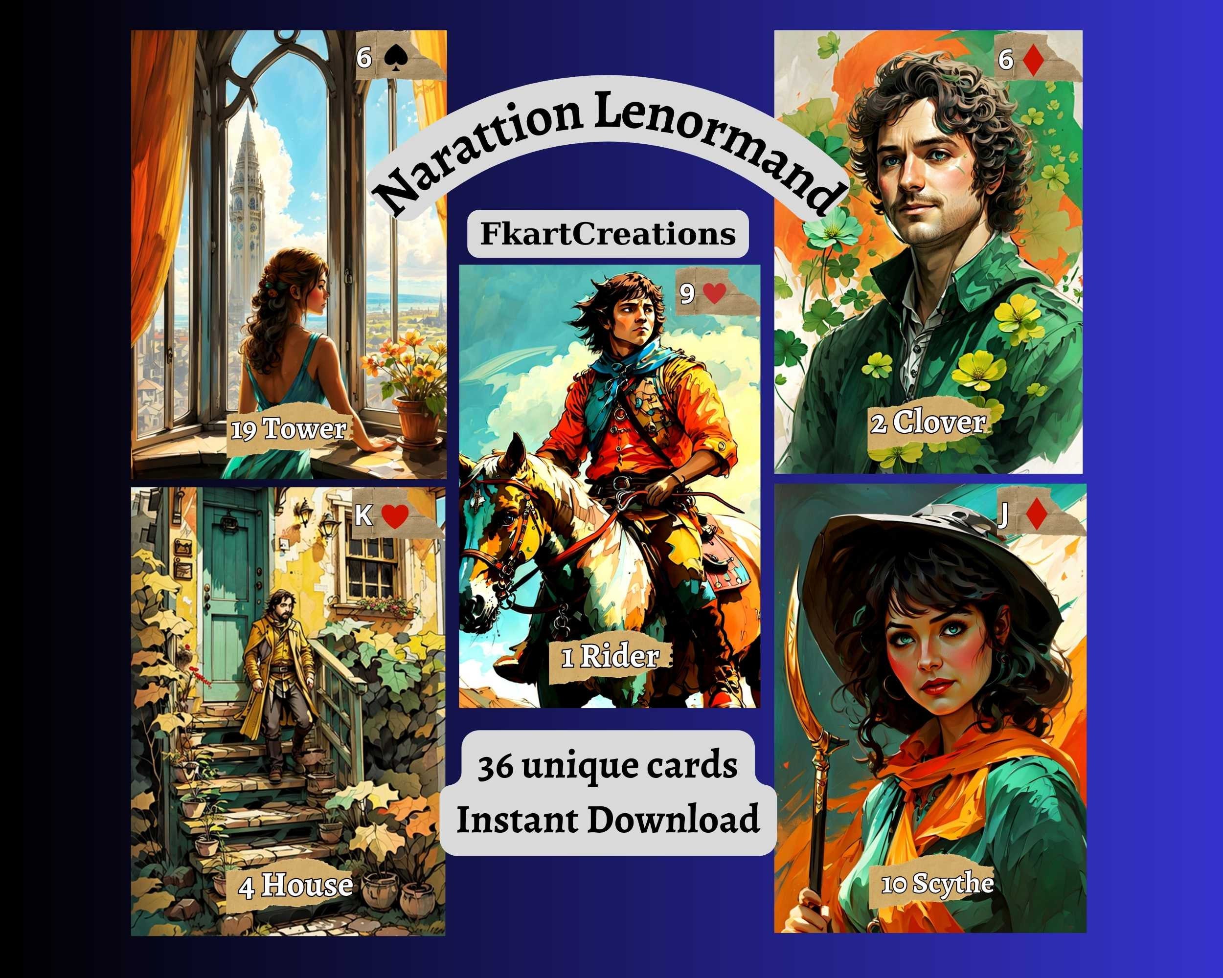 Instant Download Printable Cards, Step Into a Storyteller's Realm ...