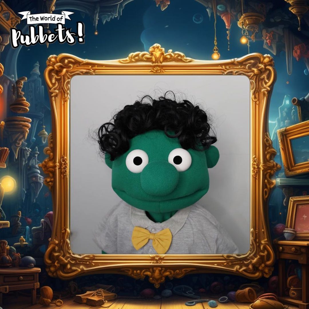 Mortimer – 28” Full-body Puppet | Vintage-style Historian With Bonus ...