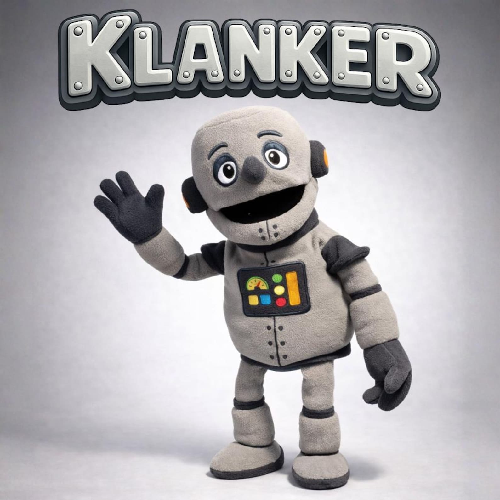 Klanker Robot Hand Puppet (24” / 60cm) – Fully Body Collectible Puppet ...