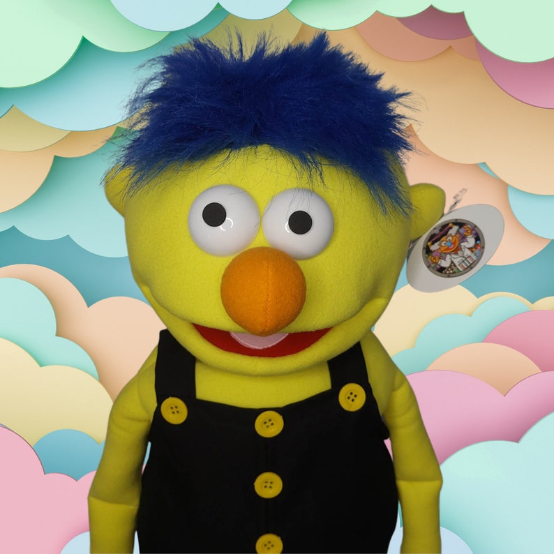 Yellow Dude A Tribute Full-body Dhmis Puppet Character With - Etsy