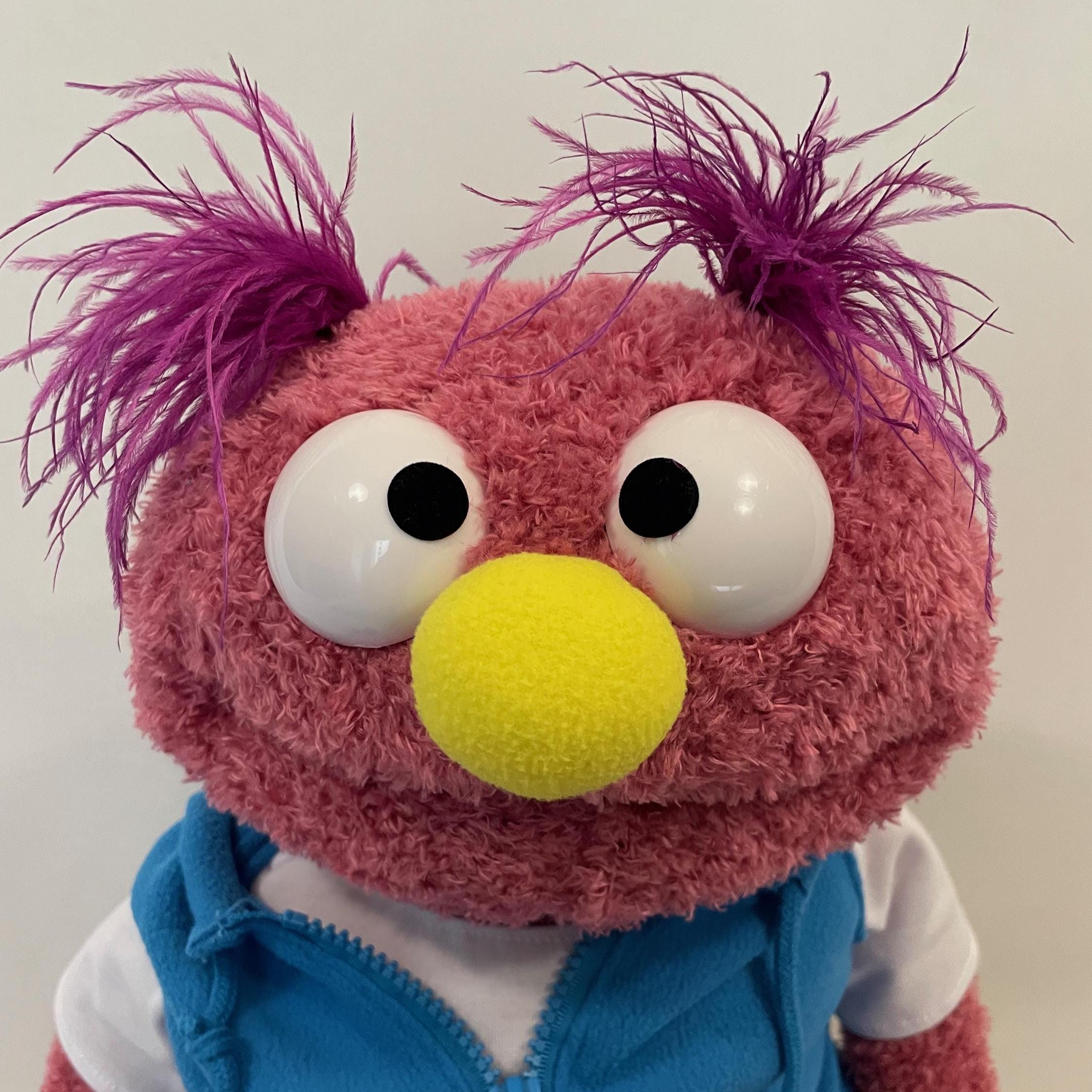 60cm Monster Hand Puppet – Smooch Full-body Furry Puppet With Bag ...
