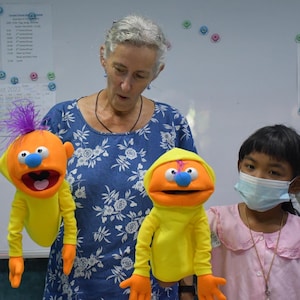 Jasper – 35cm Orange Boy Hand Puppet | Pubbet Sidekick With Free Carry ...