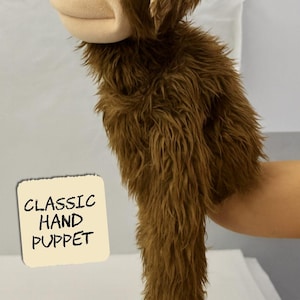 24" Full-body Monkey Hand Puppet – Collector Puppet With Carry Bag - Etsy