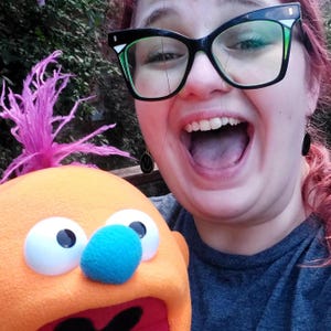 Jasper – 35cm Orange Boy Hand Puppet | Pubbet Sidekick With Free Carry ...