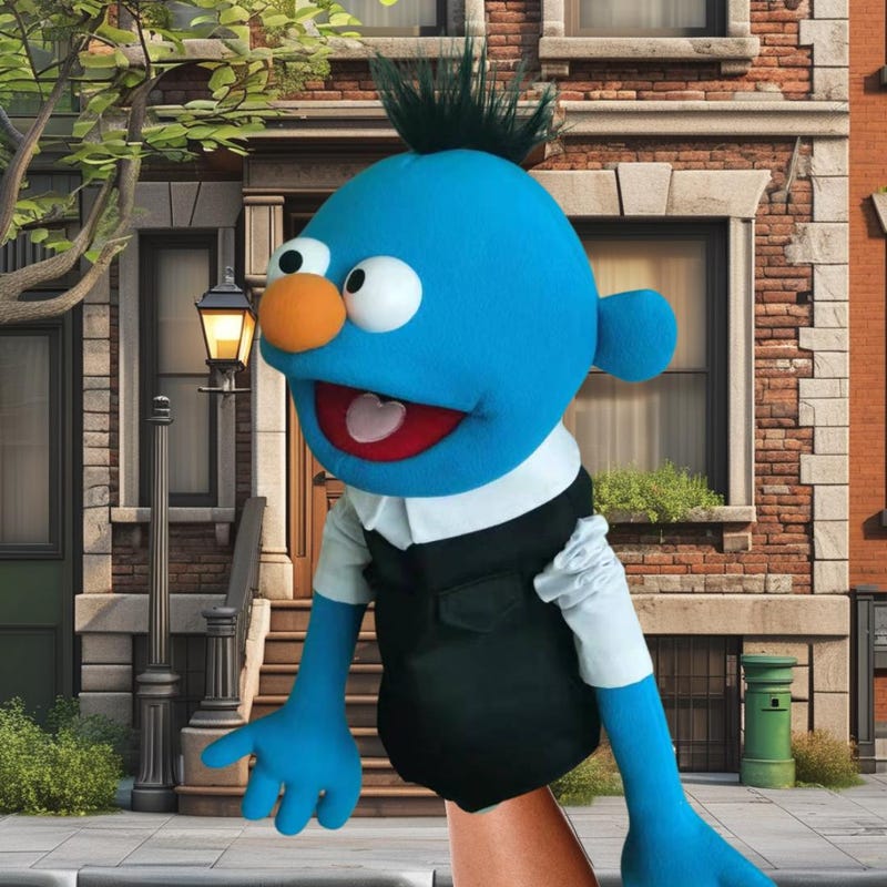 Sam the Puppet - Etsy