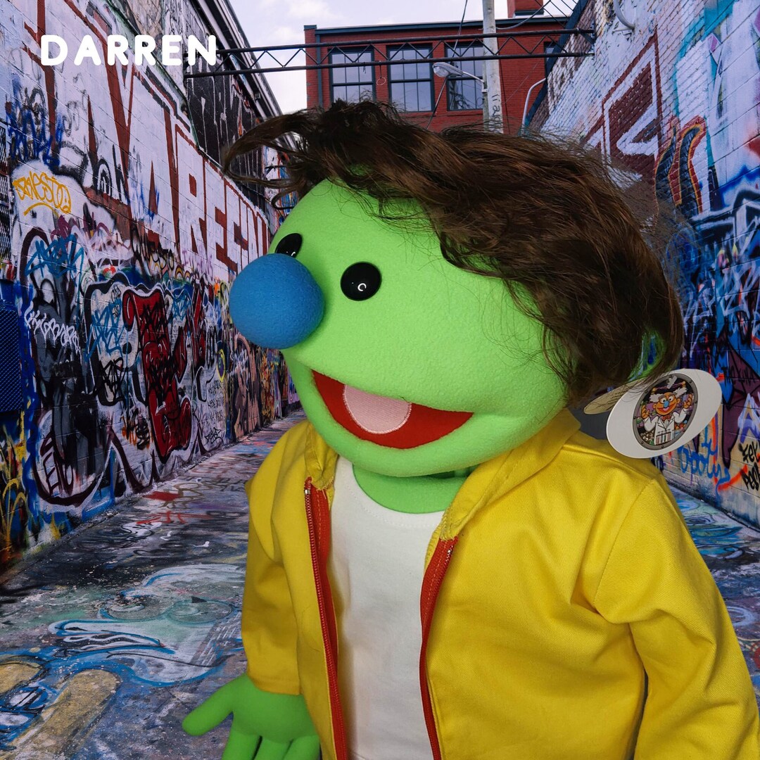 Darren Green 81cm/32 Full Body Hand Puppet for Adults - Etsy Australia