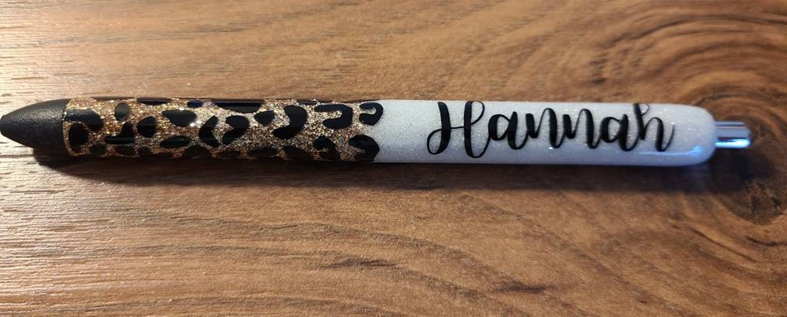 Cheetah Pen Cheetah Glittered Pen Papermate Inkjoy - Etsy