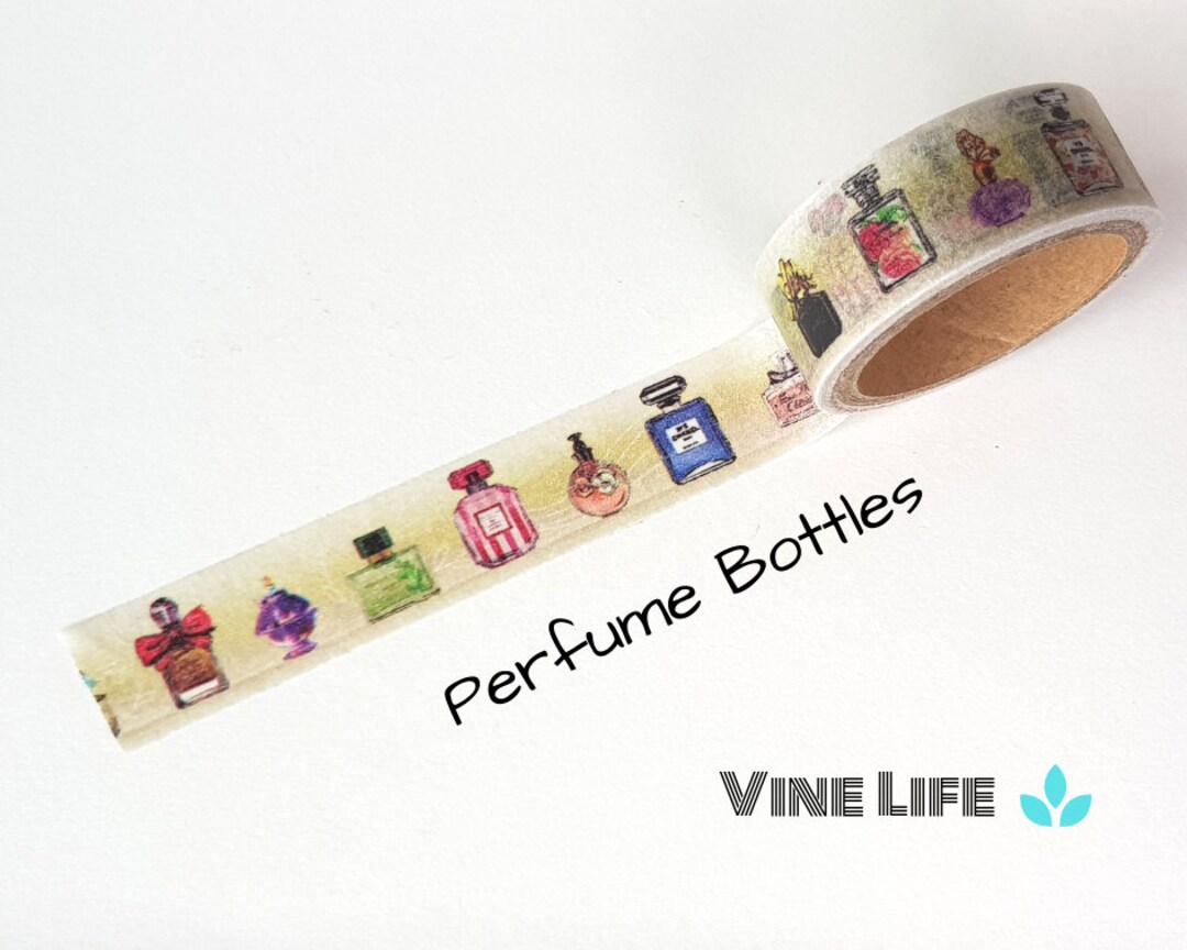 Perfume Bottles Washi Tape Pretty Washi Tape Kawaii Washi - Etsy