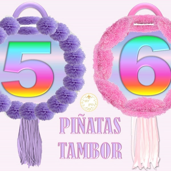 Piñata de numero - Etsy México