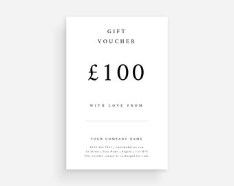 Gift Voucher Template in Word, Editable Gift Certificate Template ...