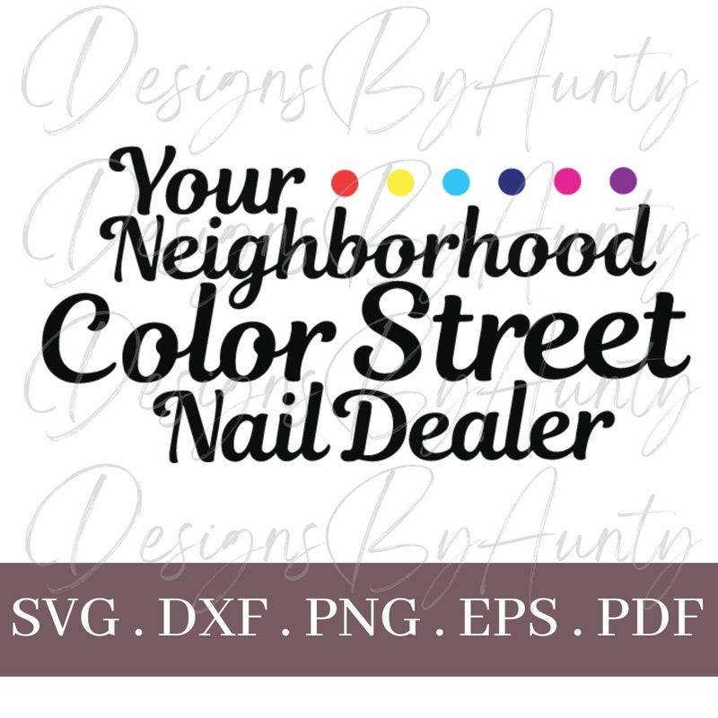 Color Street Svg - Etsy