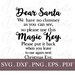 Dear Santa Magic Key SVG - Etsy