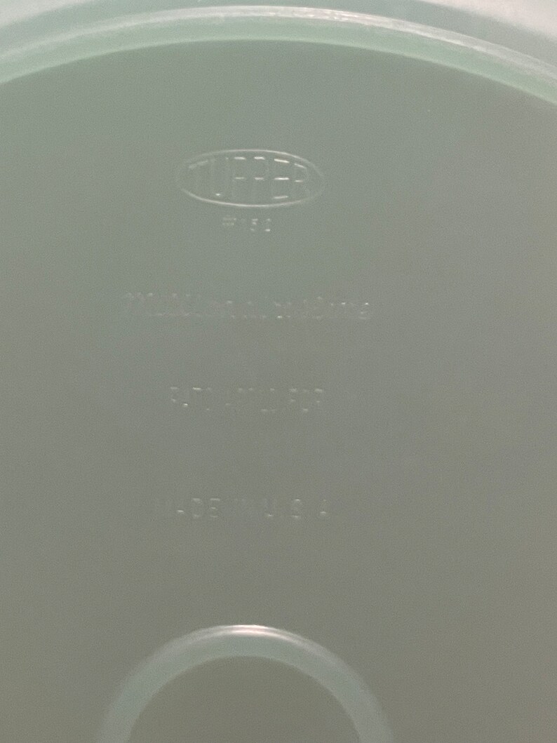 Vintage Tupperware Plates Set of Four - Etsy