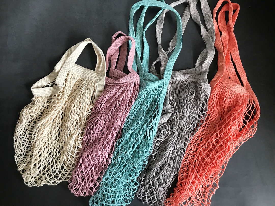 Organic Mesh Market Shopping Bag Eco Friendly Reusable - Etsy