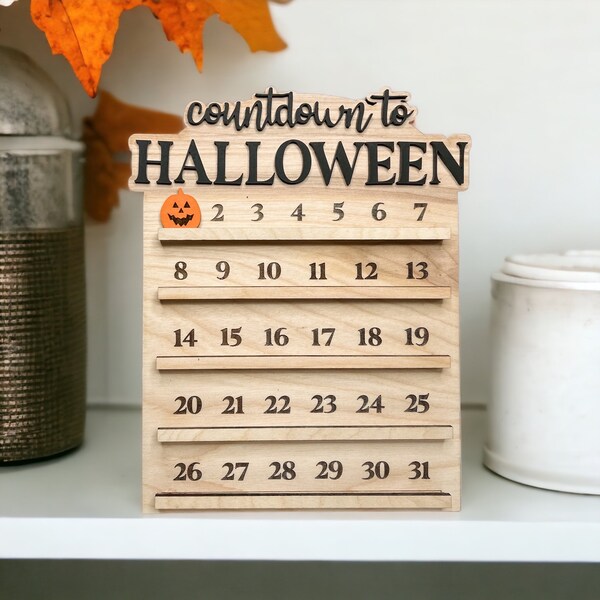Halloween Countdown - Etsy