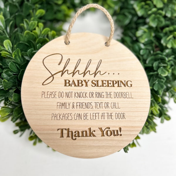 Shhh Babies Sleeping - Etsy