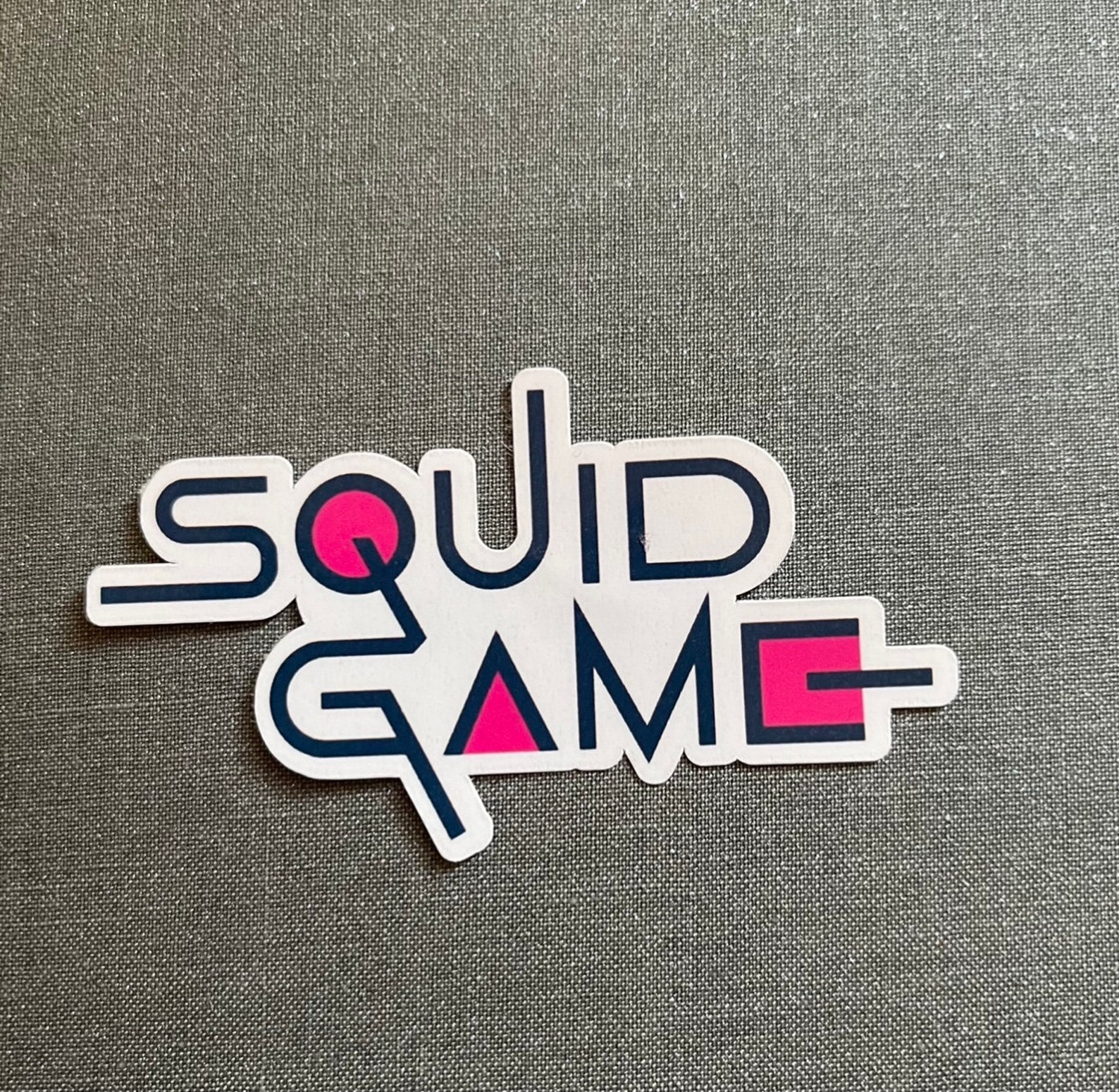 Squid Game Logo Sticker | Etsy