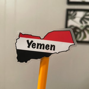 Glossy Yemen Sticker or Clear Sticker - Etsy