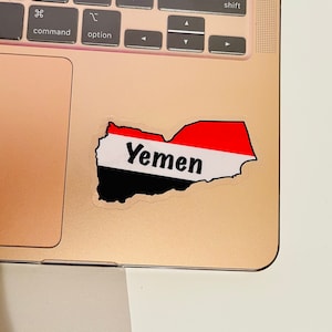 Glossy Yemen Sticker or Clear Sticker - Etsy