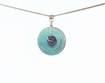 Record Pendant - Etsy