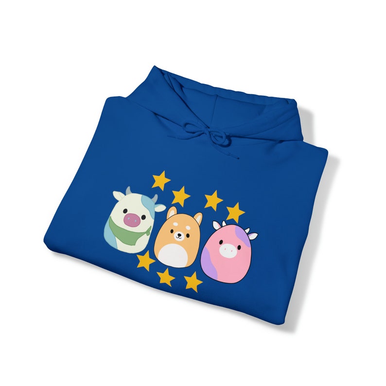 Adult Squishmallow Hearth Sweatshirt, Squish Squad Sweatshirt, Cute ...