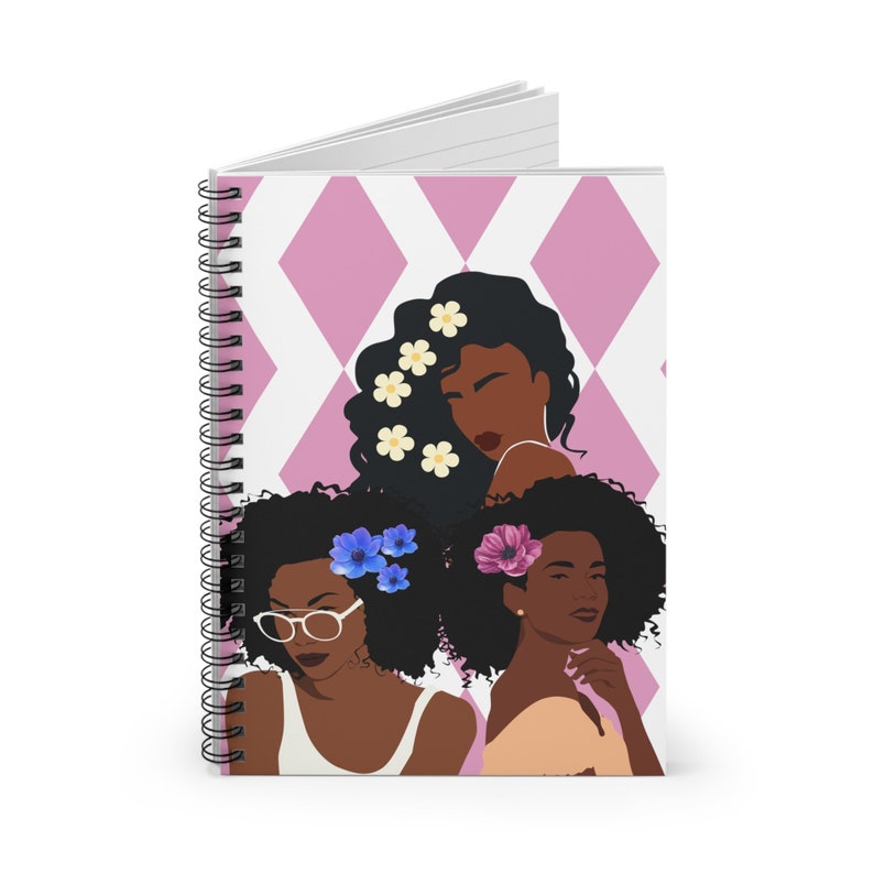 African American Women Spiral Notebook, Black Girl Journal, Black Girl ...