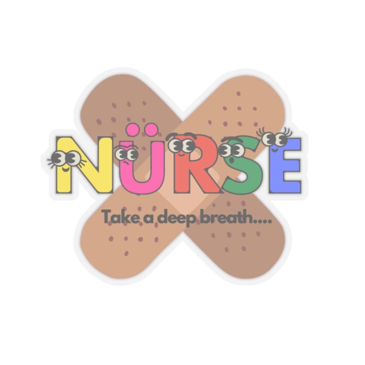 Nurse Sticker, Funny Nurse Sticker, Nursing Sticker, Medical Sticker ...