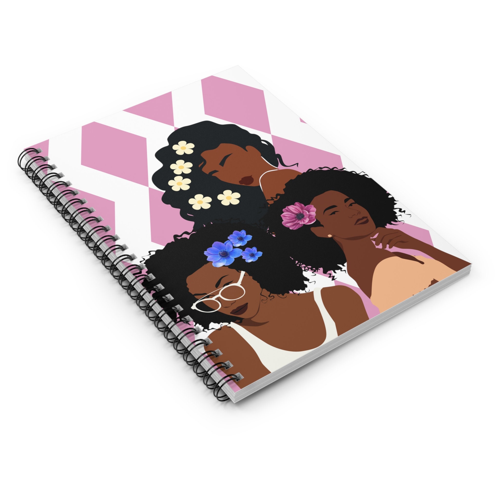 African American Women Spiral Notebook, Black Girl Journal, Black Girl ...