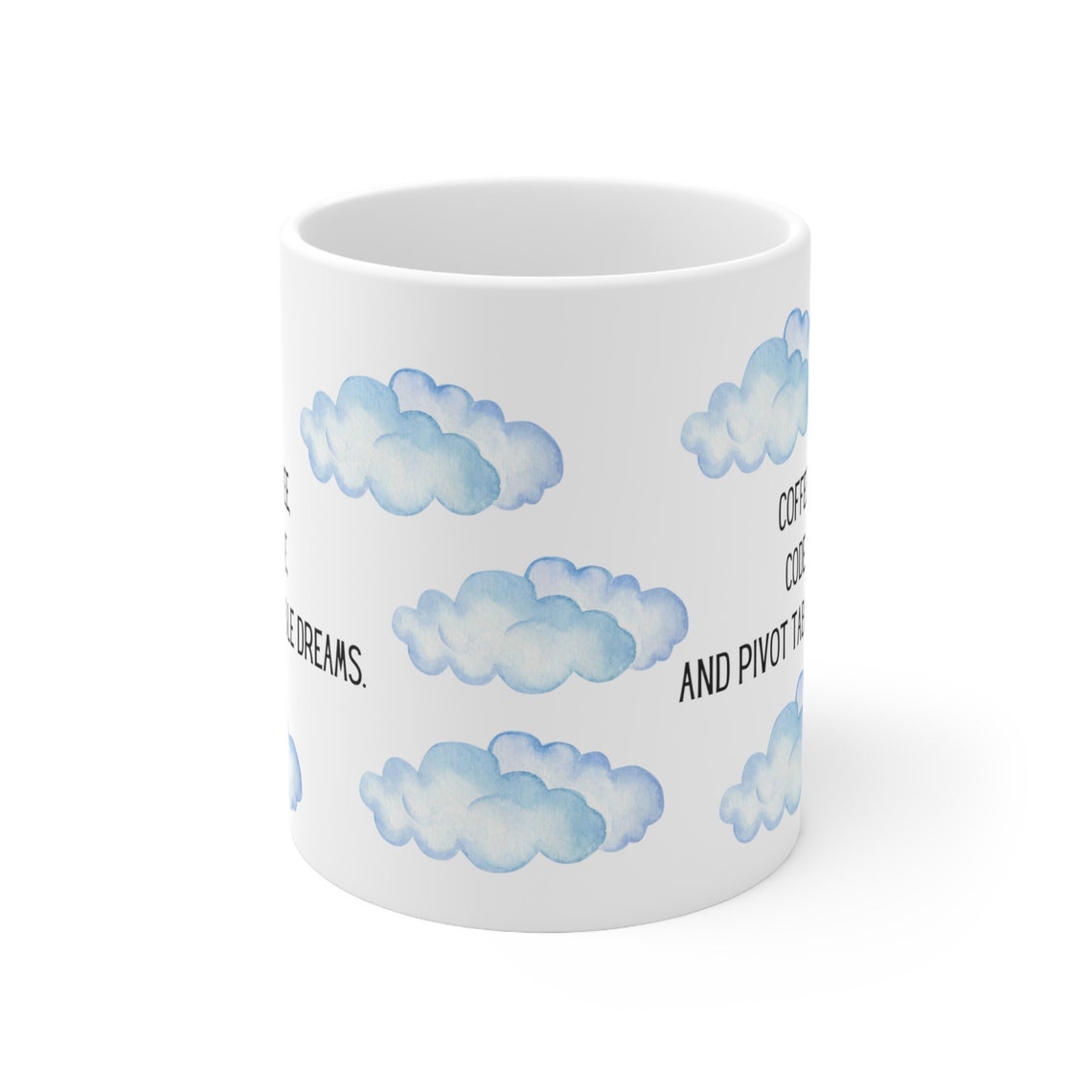 Coffee Code and Pivot Table Dreams Mug Excel Mug Computer - Etsy