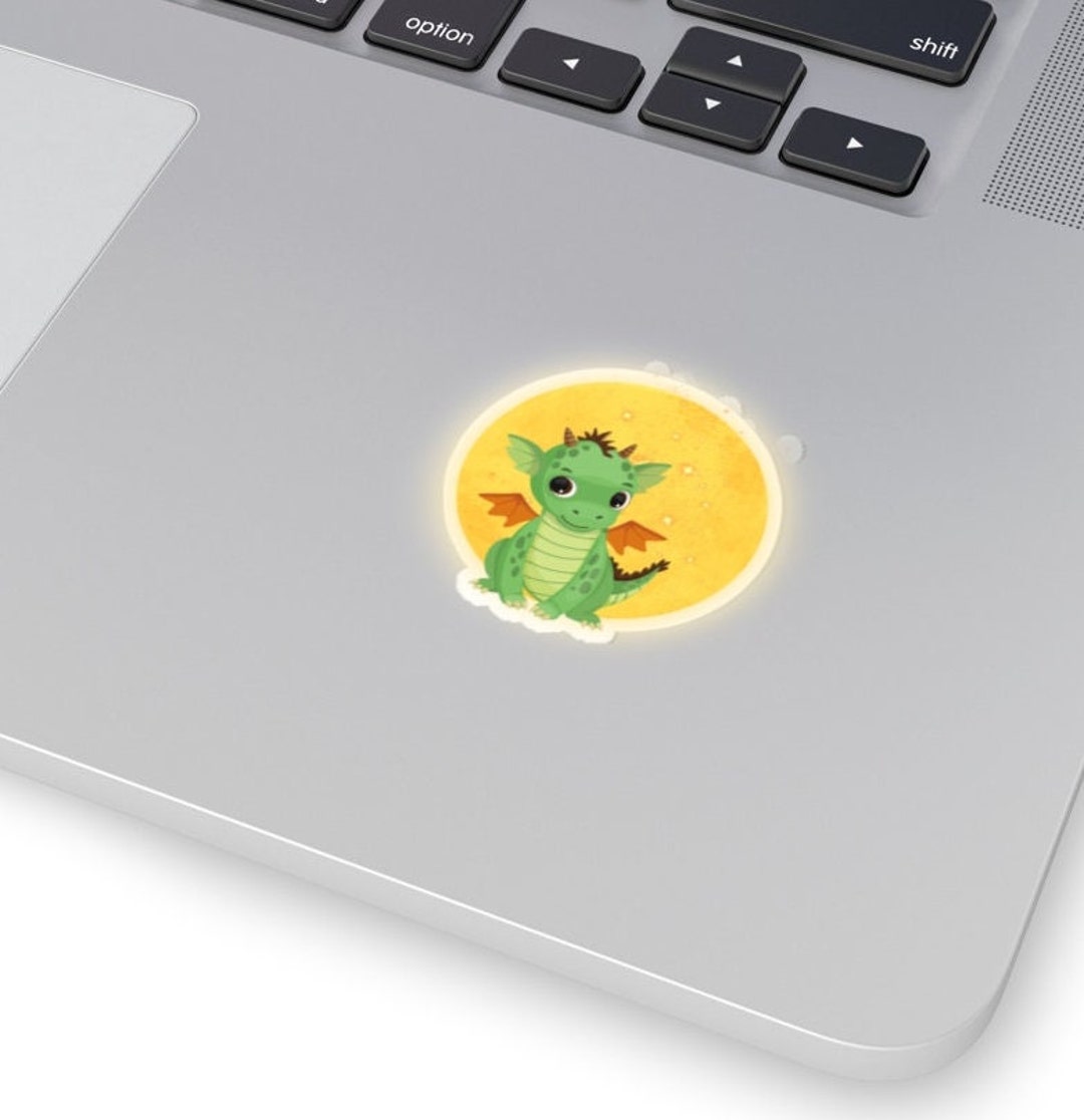 Baby Dragon Sticker Dragon Sticker Fantasy Sticker Fairy - Etsy