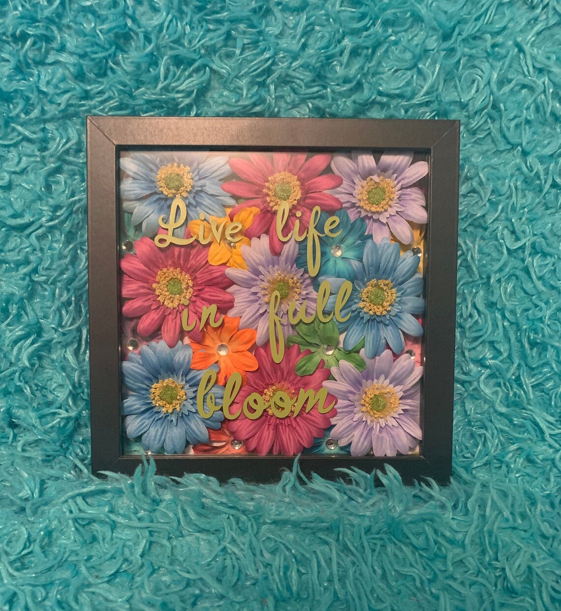 Flower Shadow Box - Etsy
