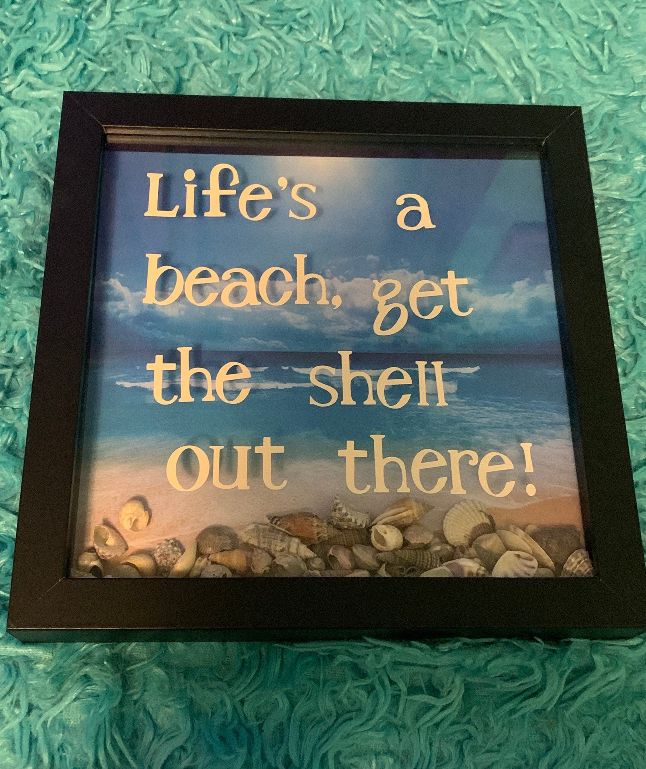 Beach Shadow Box - Etsy