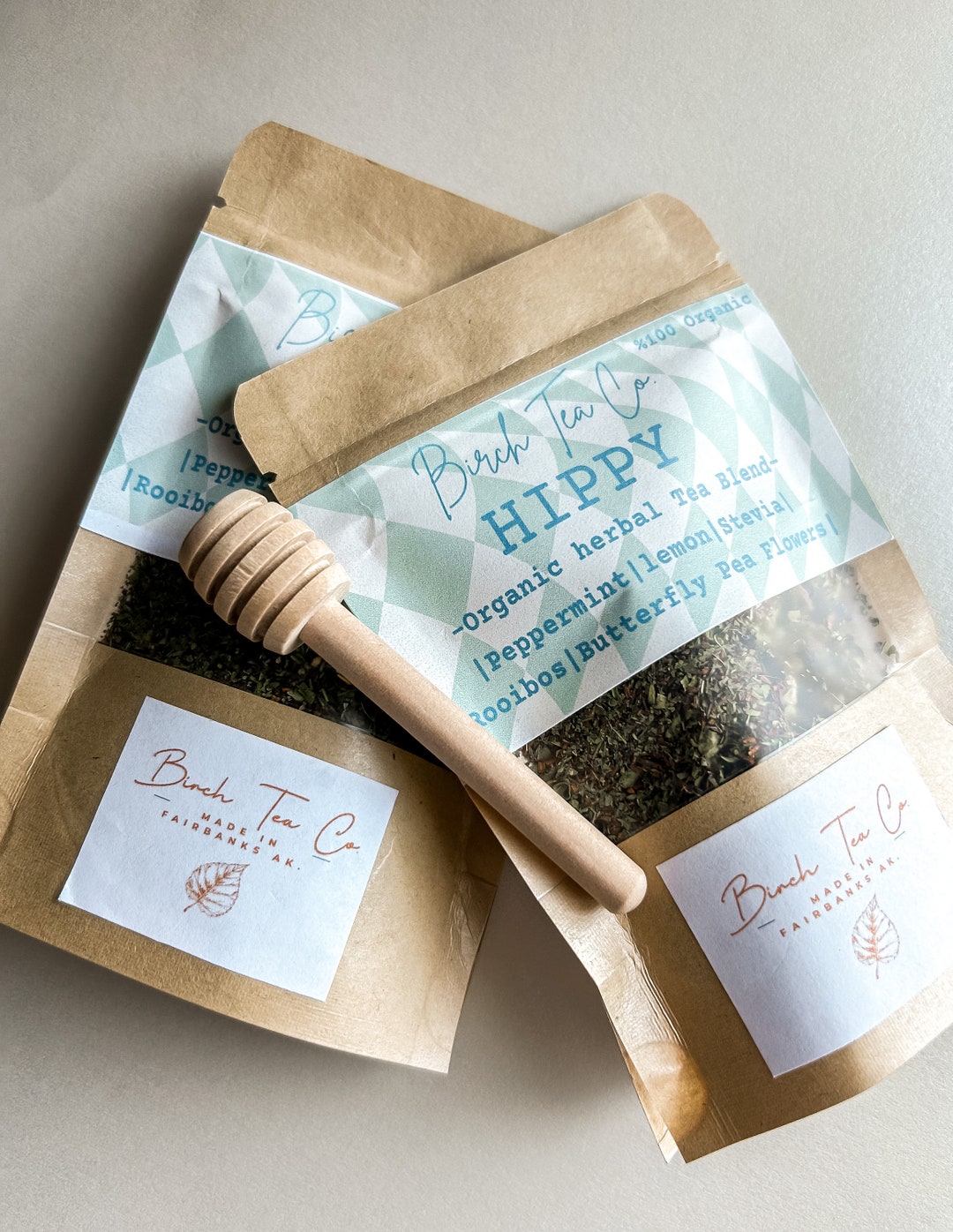 Hippy - Rooibos Butterfly Pea Flower Organic Loose Leaf Tea Blend - Etsy