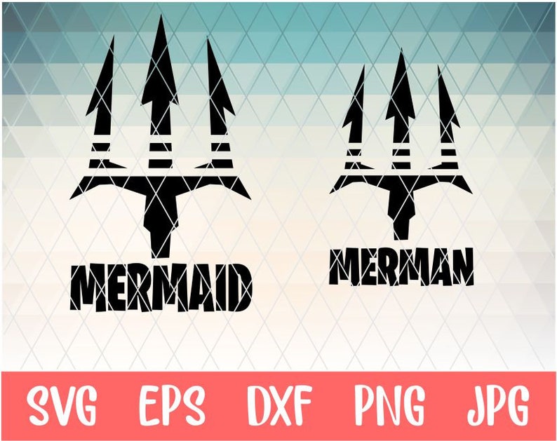 Mermaid Triton SVG Triton King Svg Cut Cuttable Cutting Files Cricut ...