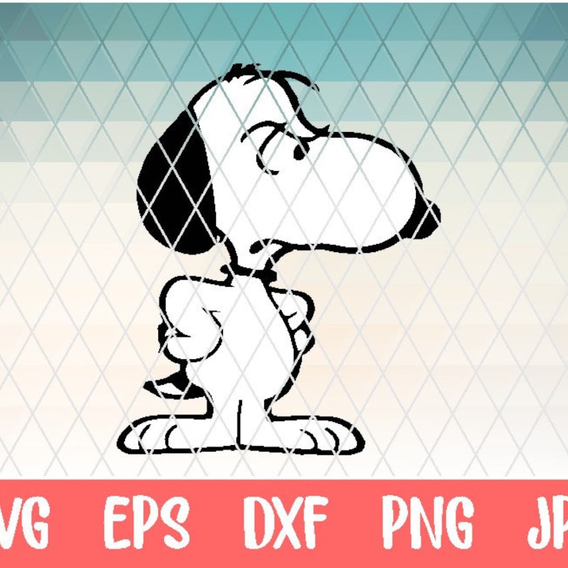 Snoopy Svg - Etsy