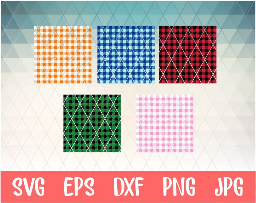 Buffalo Plaid Svg / Buffalo Pattern Svg / Plaid Svg / Buffalo Svg ...