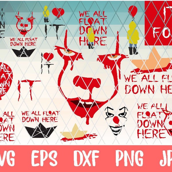 We All Float Svg - Etsy