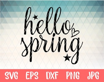Spring SVG - Etsy