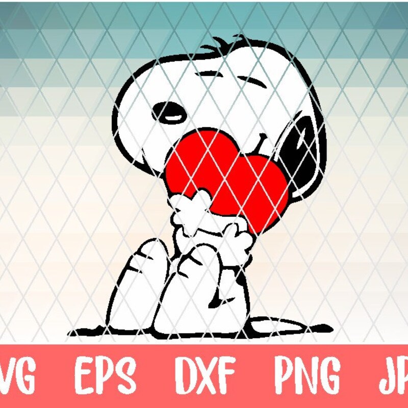 Snoopy Svg - Etsy