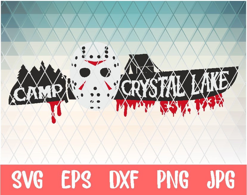 Jason Voorhees Friday The 13th Halloween Svg Jason Voorhees Etsy