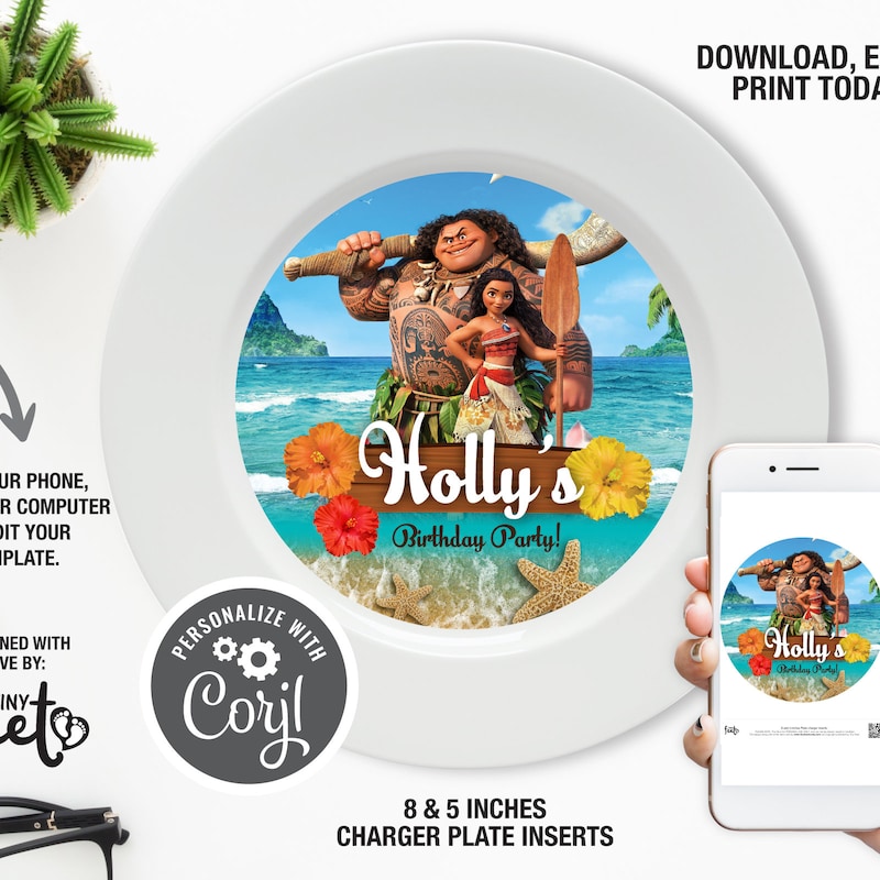 Moana Decorations - Etsy