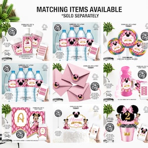Royal Minnie Mouse Chips Bag, Princess Minnie Printable Party Decor ...