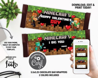 Valentine Candy Bar - Etsy