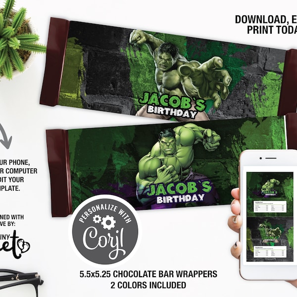 Hulk Birthday Party Ideas - Etsy