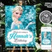 Elsa Frozen Birthday Welcome Sign, Frozen Birthday Party, Winter ...