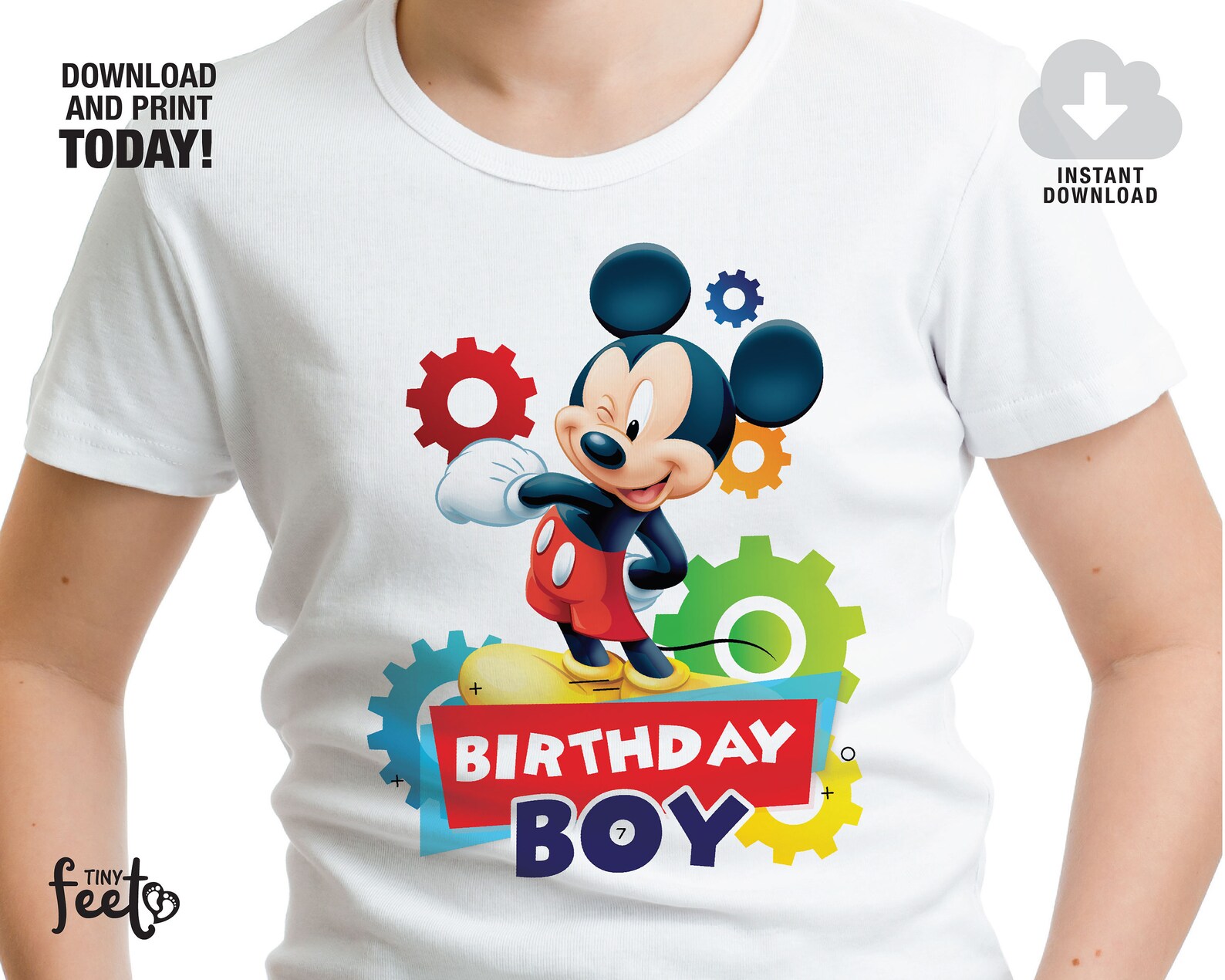 Mickey Mouse Clubhouse Iron on Transfer, Clubhouse T-shirt Design ...