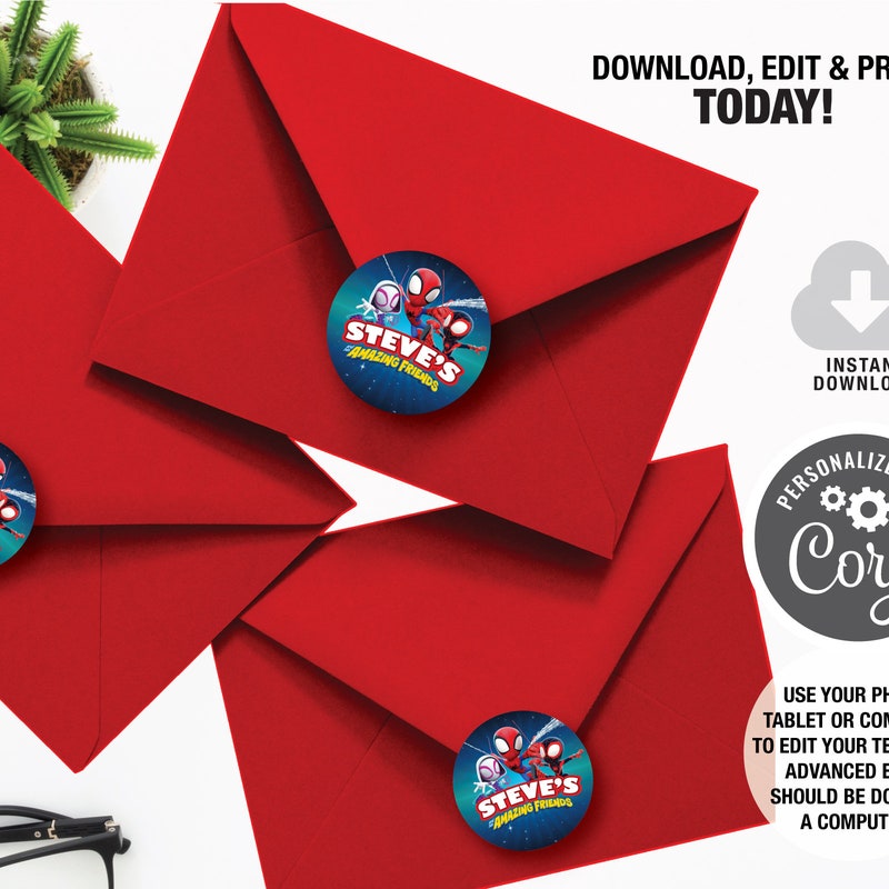 Spiderman Circle - Etsy