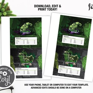 Hulk Candy Bar Wrappers, the Incredible Hulk Chocolate Bar Wrapper ...